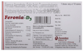 Feronia -D3 Tablet: Buy strip of 10.0 tablets at best price in India | 1mg