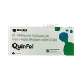 Quinfol Tablet: Buy strip of 10.0 tablets at 𝗯𝗲𝘀𝘁 𝗽𝗿𝗶𝗰𝗲 in India | 1mg