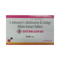 Setbrain 60 Tablet with S-Adenosyl-L-Methionine & Ginkgo Biloba Extract ...