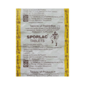 Sporlac Tablet with Probiotics | Supports Gut Microflora: Buy strip of ...