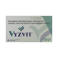 Vyzvit Tablet: Buy strip of 10.0 tablets at 𝗯𝗲𝘀𝘁 𝗽𝗿𝗶𝗰𝗲 in India | 1mg