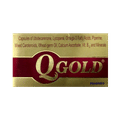 Qgold Capsule: Buy strip of 10.0 capsules at 𝗯𝗲𝘀𝘁 𝗽𝗿𝗶𝗰𝗲 in India | 1mg
