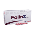 Folinz Tablet: Buy strip of 10.0 tablets at 𝗯𝗲𝘀𝘁 𝗽𝗿𝗶𝗰𝗲 in India | 1mg