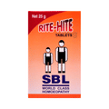 SBL Rite-Hite Tablet: Buy bottle of 25.0 gm Tablet at best price in ...