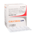 Calcirol Plus Tablet: Buy strip of 10.0 tablets at 𝗯𝗲𝘀𝘁 𝗽𝗿𝗶𝗰𝗲 in India ...