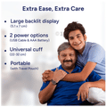 Digital Blood Pressure Monitor, One Touch Operation, BP Machine with ...