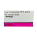 Ferrosyn Tablet: Buy strip of 10 tablets at best price in India | 1mg