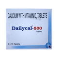 Dailycal - 500 Tablet: Buy strip of 15 tablets at best price in India | 1mg