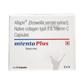 Mienta Plus Capsule with Boswellia Serrata, Collagen Type II & Vitamin ...