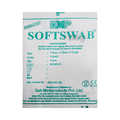Softswab Gauze Swab 7.5cm x 7.5cm: Buy packet of 4 swabs at best price ...
