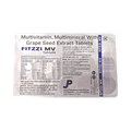 Fitzzi Multivitamin, Multimineral with Grape Seed Extract Tablet: Buy ...
