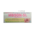 Mbson SL Tablet: Buy strip of 10.0 tablets at best price in India | 1mg