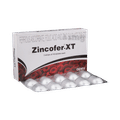 Zincofer-XT Tablet: Buy strip of 10.0 tablets at 𝗯𝗲𝘀𝘁 𝗽𝗿𝗶𝗰𝗲 in India | 1mg