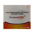 Tricium Max Tablet: Buy strip of 15.0 tablets at best price in India | 1mg