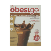 Obesigo Whey Protein 50gm Sachet Chocolate Shake: Buy box of 7 Sachets ...