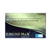 Emune Max Tablet: Buy strip of 10 tablets at best price in India | 1mg