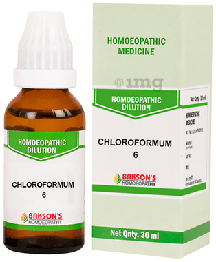 Bakson's Homoeopathy Chloroformum Dilution 6: Buy bottle of 30.0 ml ...