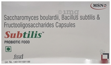 bacillus subtilis probiotic