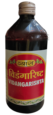Vyas Vidangarishta Syrup: Buy bottle of 450.0 ml Syrup at best price in ...