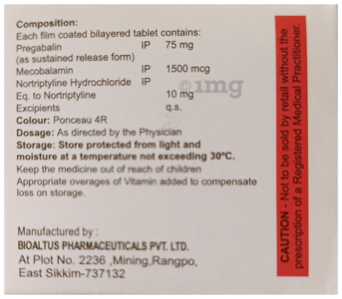 Buy Nuromet-NP Tablet SR Online: View Uses, Side Effects, Price ...