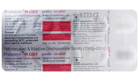 Buy Prulastin-M ODT Tablet Online: View Uses, Side Effects, Price ...