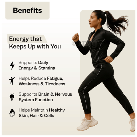 Vitamin B-Complex Capsules | Supports Energy, Metabolism & Nervous ...