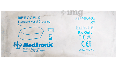 Medtronic Merocel Standard Nasal Dressing 8cm: Buy packet of 1.0 Device ...