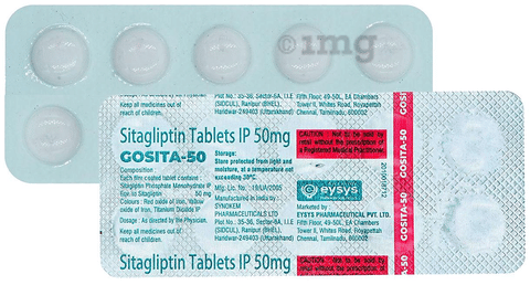 Buy Gosita 50mg Tablet Online: View Uses, Side Effects, Price ...