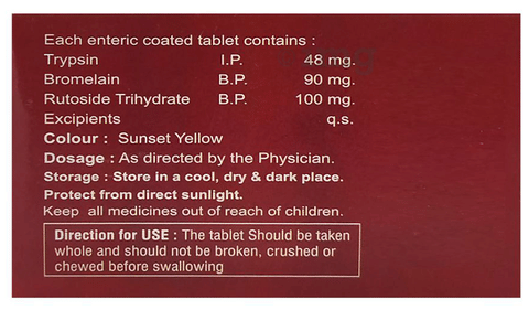 Buy Tryvax BR 90mg/48mg/100mg Tablet Online: View Uses, Side Effects ...