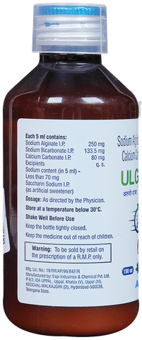 Buy Ulge-Raft Oral Suspension Peppermint Sugar Free Online: View Uses ...