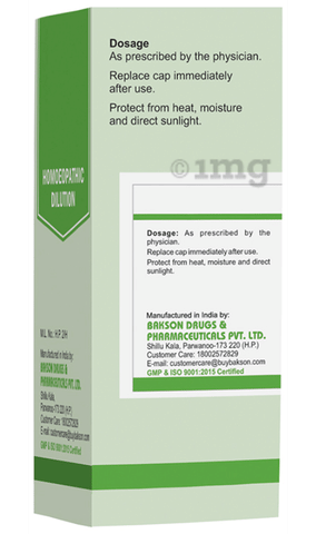 Bakson's Homoeopathy Apis Mellifica Dilution 30: Buy bottle of 30.0 ml ...