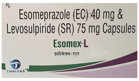 Buy Esomex-L Capsule SR Online: View Uses, Side Effects, Price ...