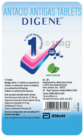 digene tablet side effects