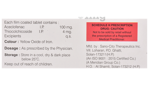 Buy Zeero T 100mg/4mg Tablet Online: View Uses, Side Effects, Price ...