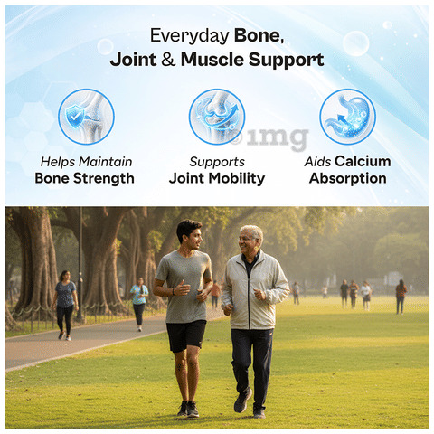 Tata 1mg Calcium + Magnesium + Zinc Tablet: Buy bottle of 60.0 tablets ...