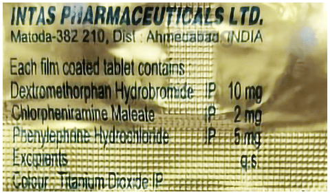 Buy Kuff Q DX 5mg/2mg/10mg Tablet Online: View Uses, Side Effects ...