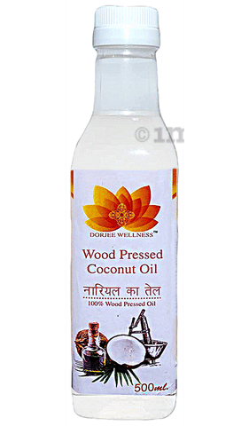 Dorjee Wellness Wood Pressed Coconut Oil: Buy bottle of 500.0 ml Oil at ...