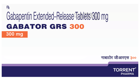 Buy Gabator GRS 300 Tablet ER Online: View Uses, Side Effects, Price ...