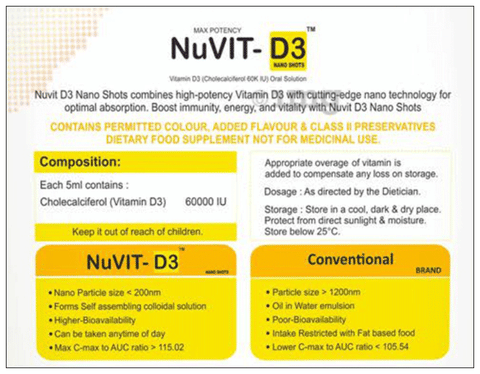 The Old Natural Max Potency Nuvit-D3 Nano Shots (4x5ml Each) Delicious ...