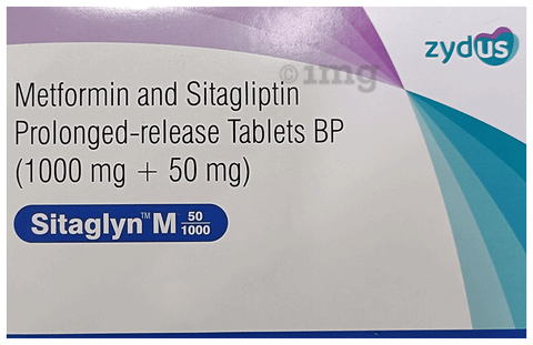 Buy Sitaglyn M 50/500 Tablet PR Online: View Uses, Side Effects, Price ...