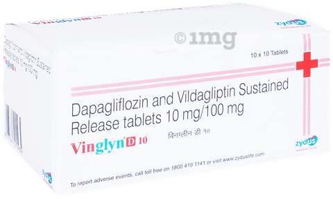 Buy Vinglyn D 10mg/100mg Tablet Online: View Uses, Side Effects, Price ...