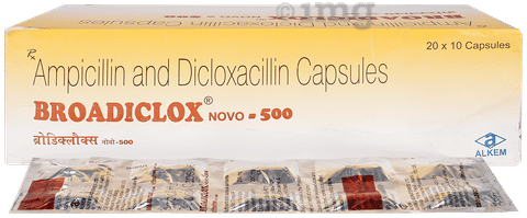 Buy Broadiclox Novo 500 mg Capsule Online: View Uses, Side Effects ...
