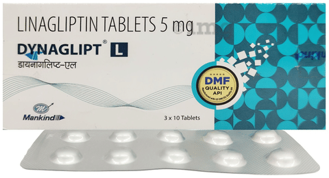 Buy Dynaglipt L 5mg Tablet Online: View Uses, Side Effects, Price ...