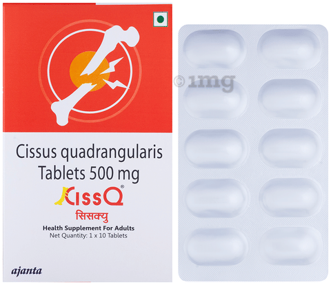 Ciss Q Cissus Quadrangularis Tablet for Adults: Buy strip of 10.0 ...
