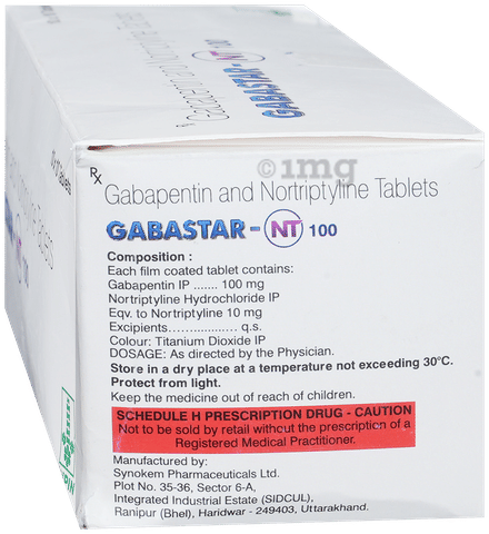 Buy gabaSTAR NT 100mg/10mg Tablet Online: View Uses, Side Effects ...