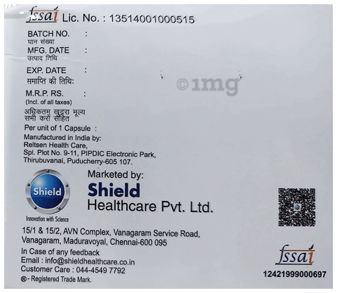 M-Torr 800 Capsule: Buy strip of 10.0 capsules at best price in India | 1mg