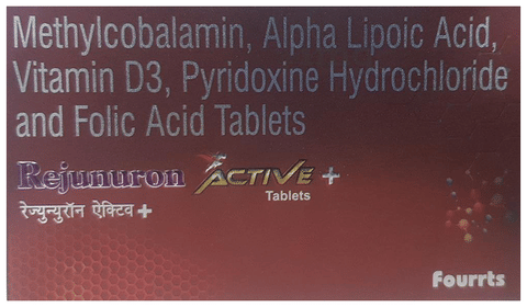 RejuNuron Active + | With Methylcobalamin, ALA, Vitamin D3 & Folic Acid ...
