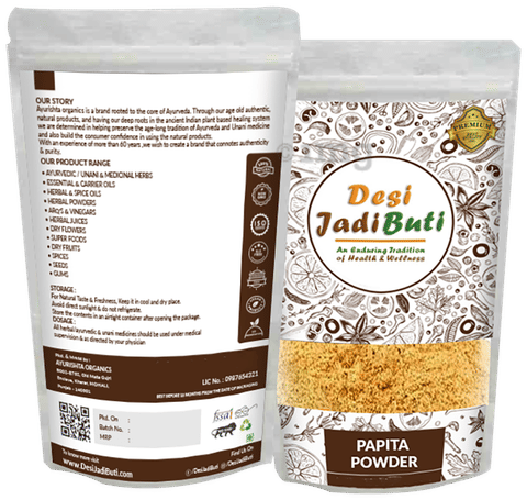 Desi Jadi Buti Papita Powder: Buy packet of 250.0 gm Powder at 𝗯𝗲𝘀𝘁 ...