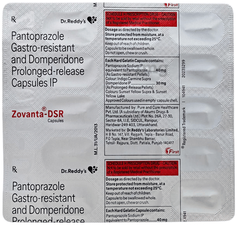 Buy Zovanta-DSR Capsule Online: View Uses, Side Effects, Price ...