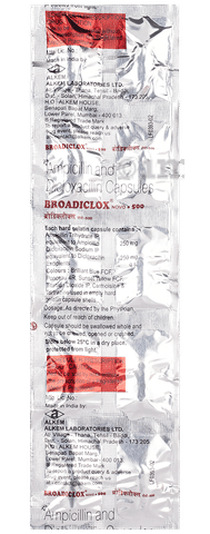 Buy Broadiclox Novo 500 mg Capsule Online: View Uses, Side Effects ...
